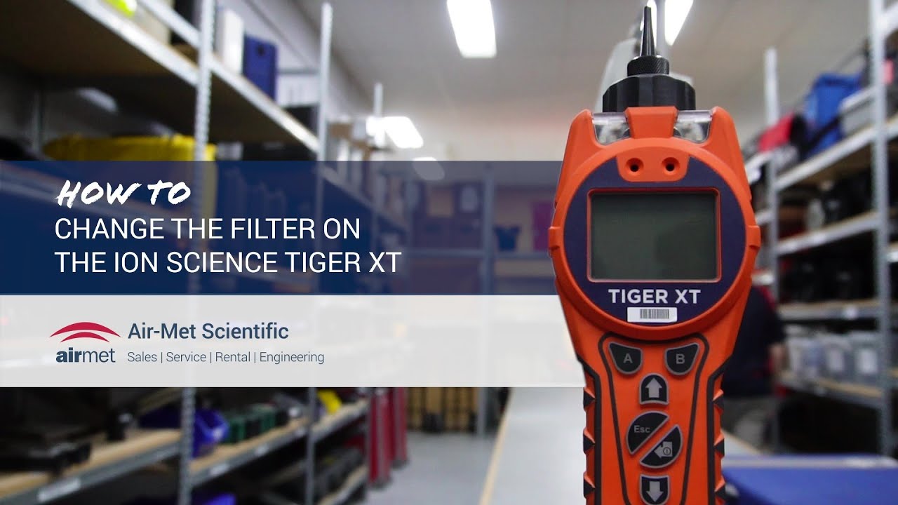 How to Change the Filter on the ION Science Tiger XT - YouTube