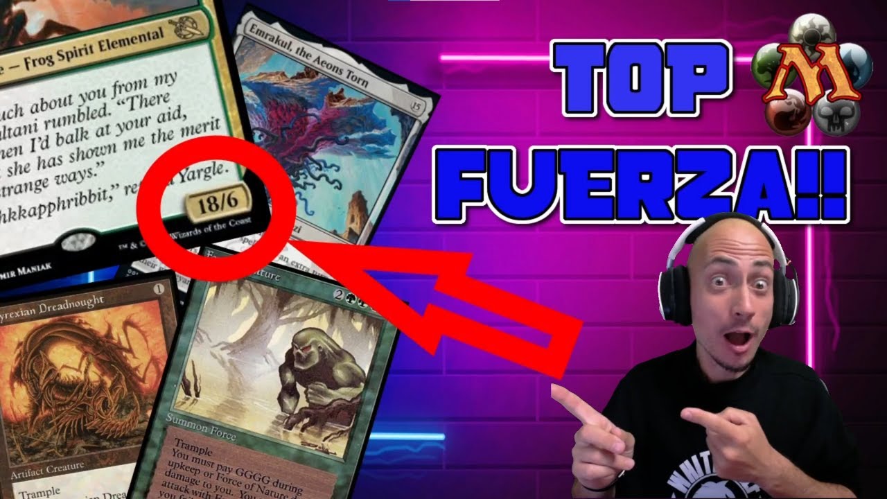 Las criaturas MÁS FUERTES de la historia de Magic - YouTube