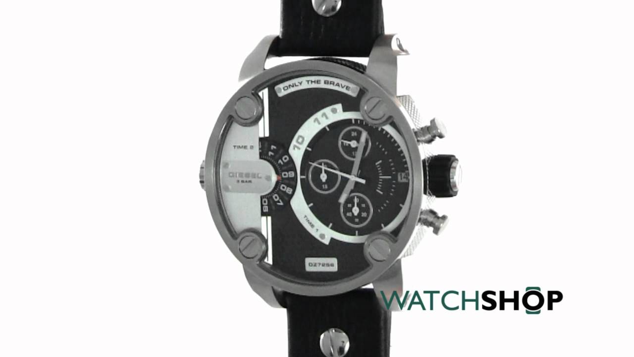 Men's Diesel Baby Daddy Chronograph Watch (DZ7256) - YouTube