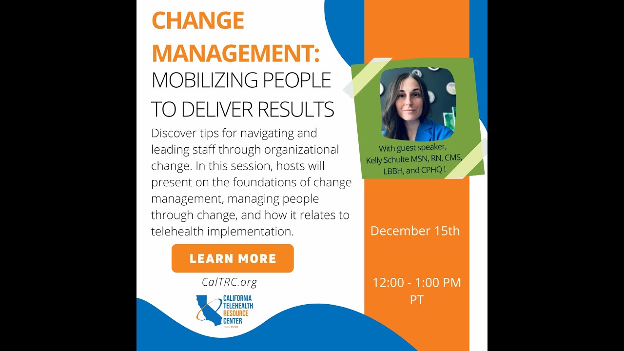 Change Management: Mobilizing People to Deliver Results - YouTube