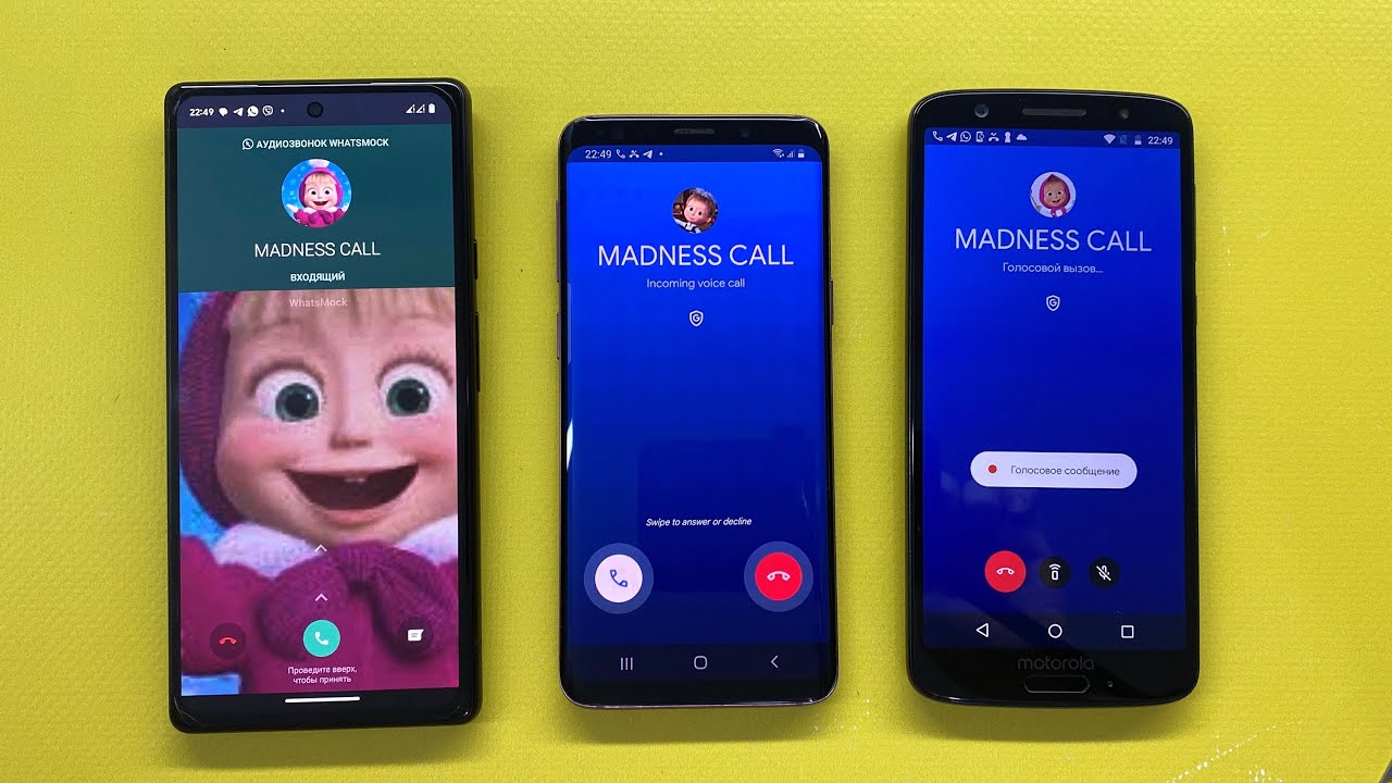 Google Meet / Fake WhatsApp/ Twinme Incoming & Outgoing Call / Motorola ...