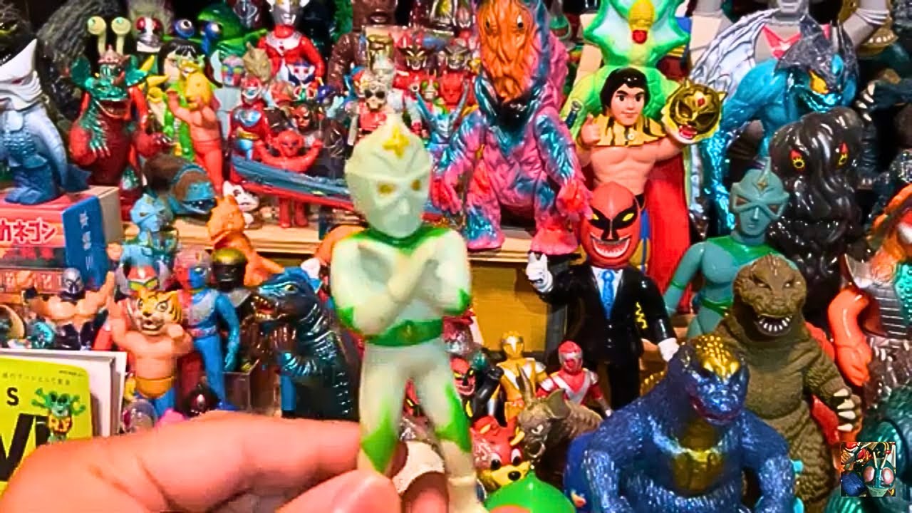 【ビンテージソフビ】円谷プロの人気ソフビを徹底レビュー！【sofvi】【sofubi】 - YouTube