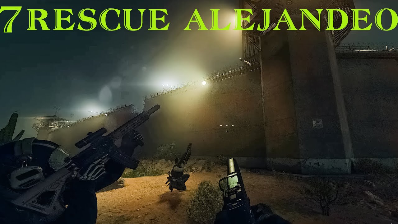 RESCUE ALEJANDRO | CALL OF DUTY MODERN WARFARE 2 GAMEPLAY SERIES PART 7 ...