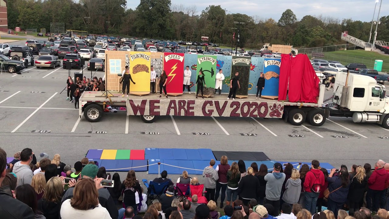 GVHS JUNIOR CLASS OF 2020 HOCO FLOAT - YouTube