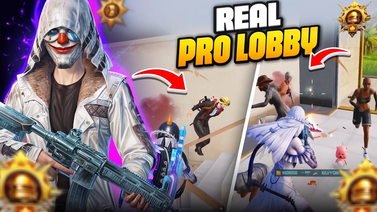 unSUBSCRIBE Me If My Lobby IS Easy ! Real Pro Lobby With Handcam ! Pubg ...