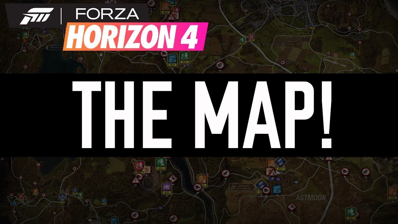 Forza Horizon 4 MAP Reveal | Is It Good? - YouTube
