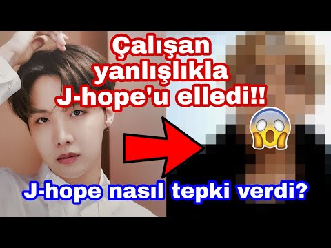 Çalışan yanlışlıkla J-hope'u elledi!!J-hope'un tepkisi nasıl oldu?