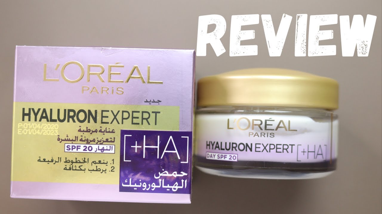 L'OREAL HYALURON EXPERT SPF 20 DAY CREAM: review, skincare, drugstore ...