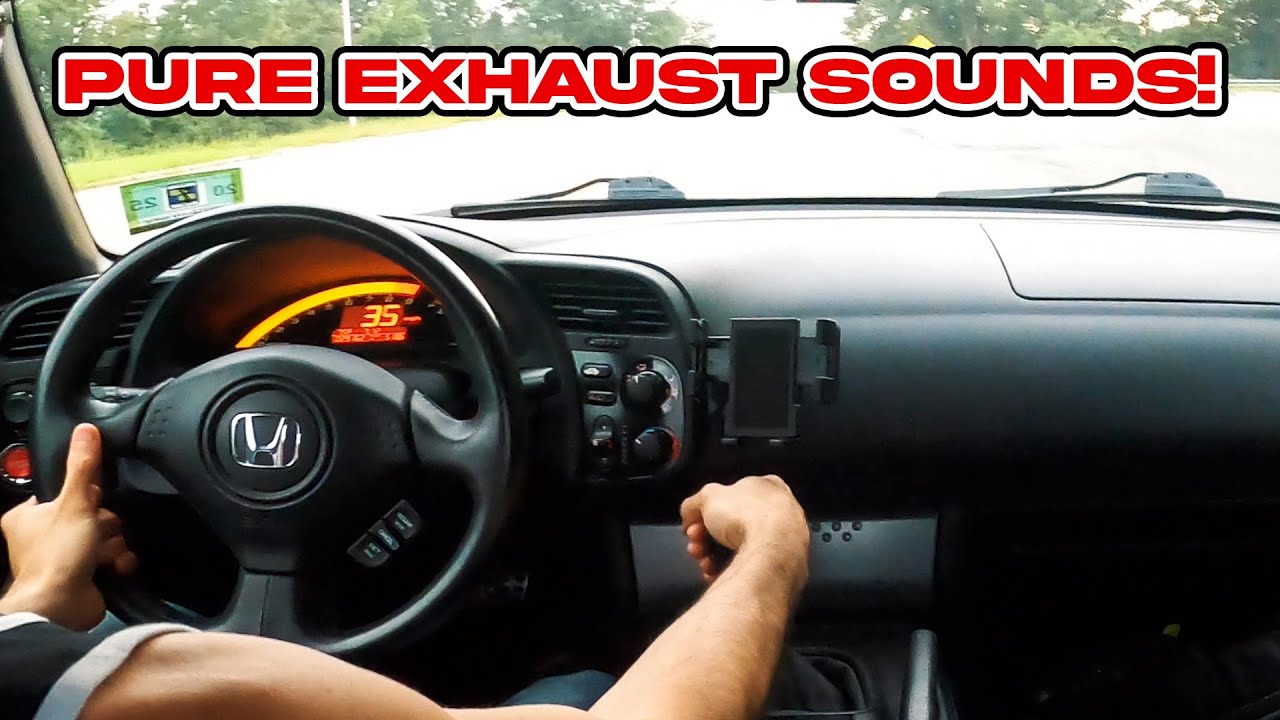 Honda S2000 Exhaust Sounds | POV Drive - YouTube