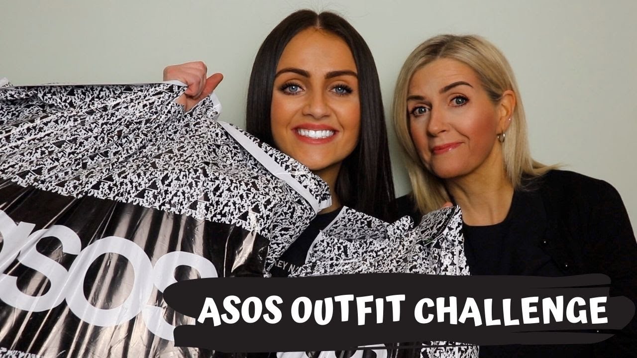 ASOS HAUL OUTFIT CHALLENGE WITH MY MUM - TRY ON - YouTube