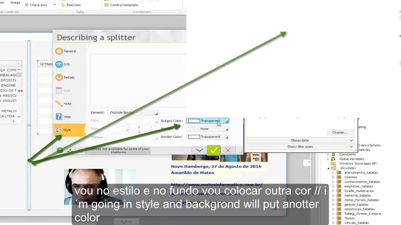 WinDev The Splitter Control - YouTube
