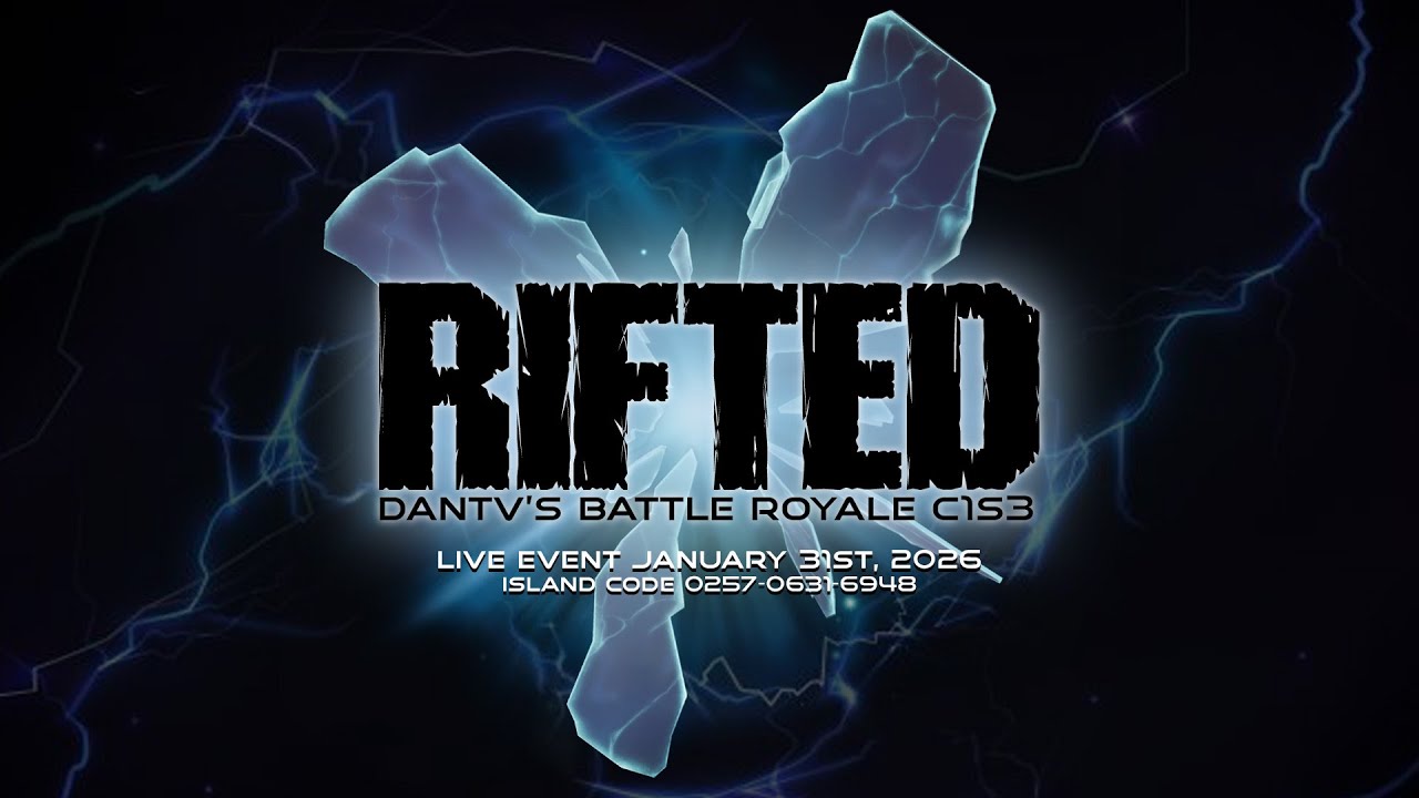 DANTV'S BATTLE ROYALE C1S3: RIFTED (FORTNITE CUSTOM MAP STORY TRAILER ...