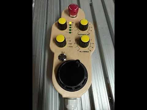 LinuxCNC+EterCAT MPG pendant diy - YouTube