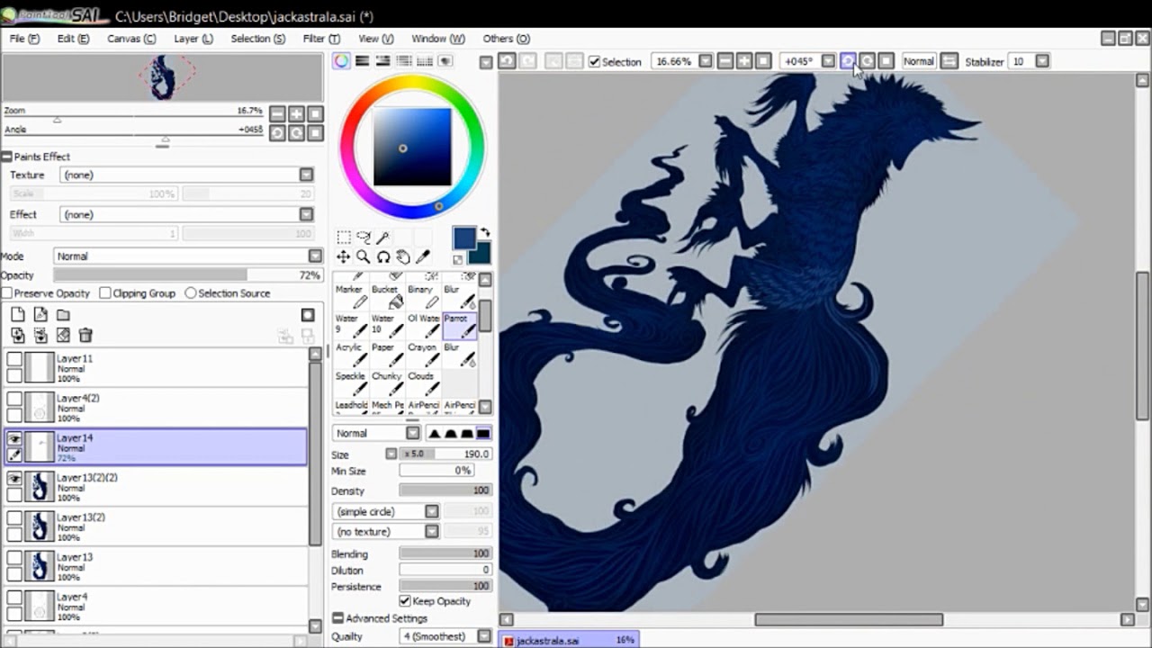 Jackastrala Speedpaint II Color and Shading - YouTube