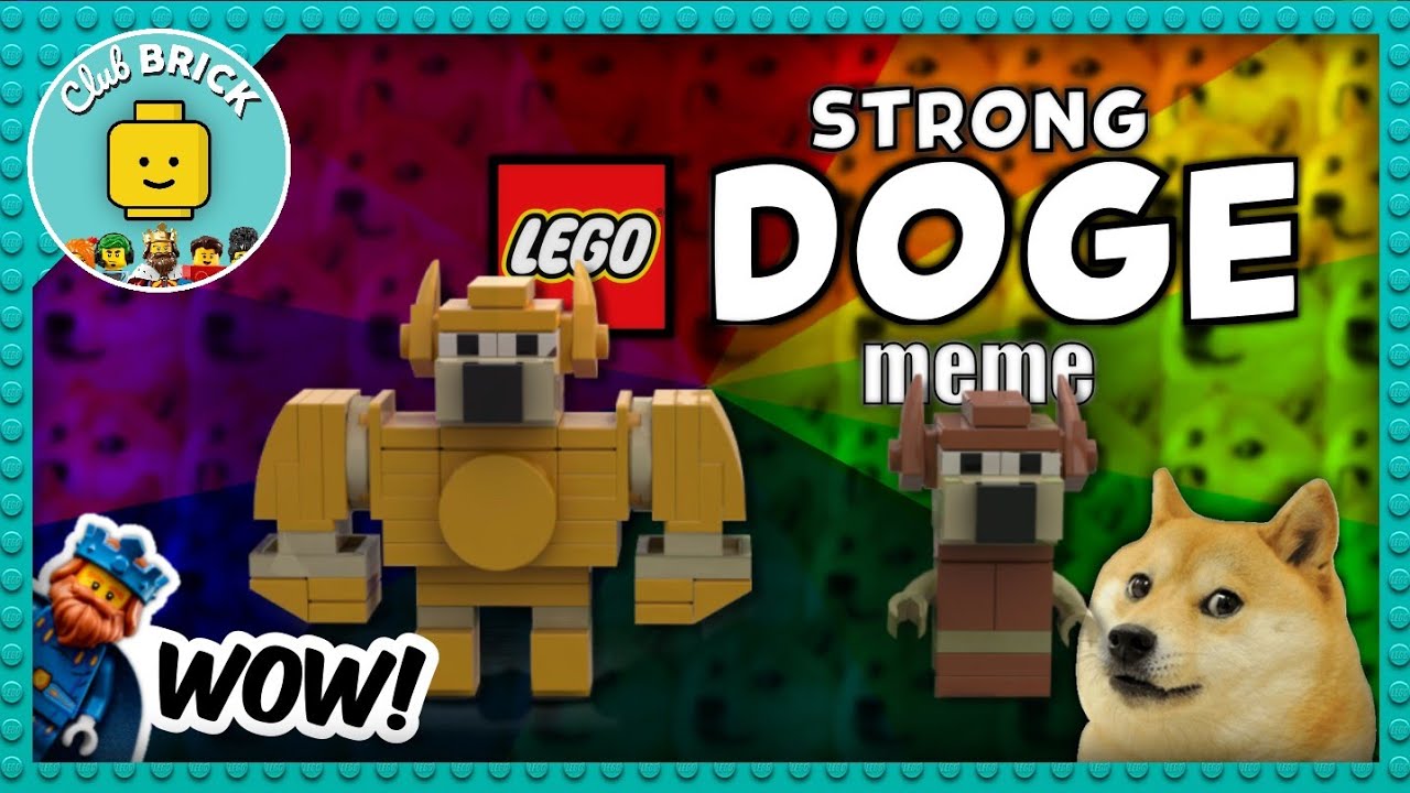 Buff Doge meme - Cheem meme in LEGO compilation! - YouTube