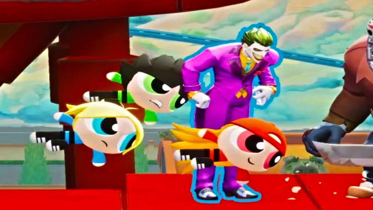MultiVersus - Rowdyruff Boys and Joker Unique Interactions HD - YouTube