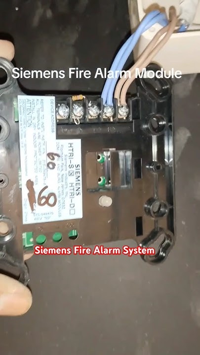 how to install fire alarm module #youtube #firealarm #fire #module ...