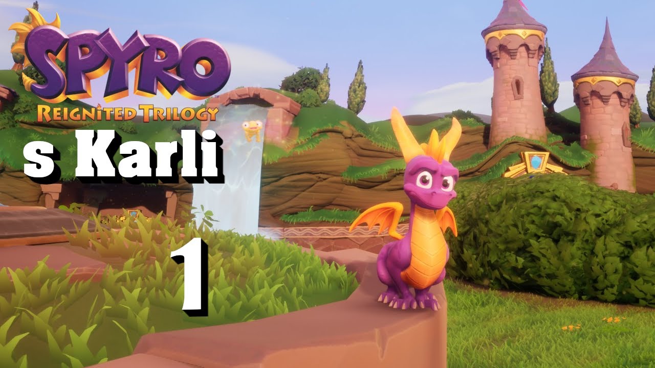Spyro s Karli | 1.díl | S1 | CZ Lets Play - YouTube