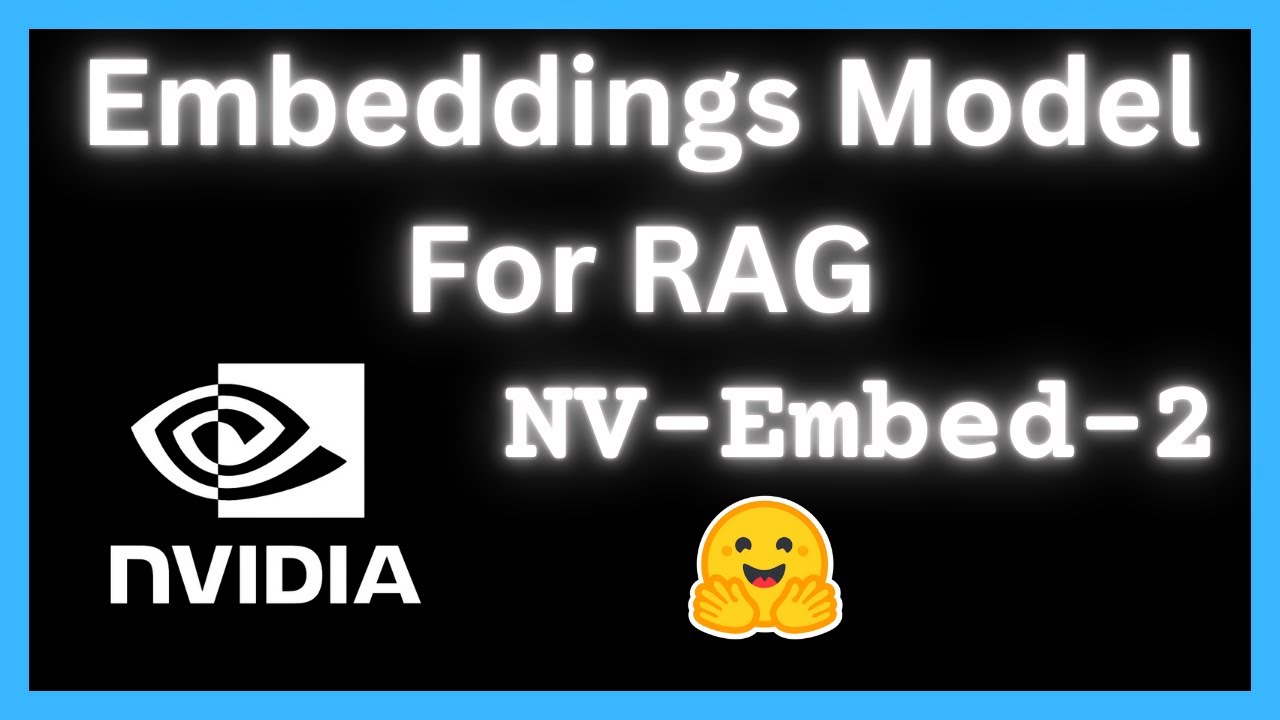 NV Embed 2: Best Embeddings Model For RAG (Open Source) - YouTube