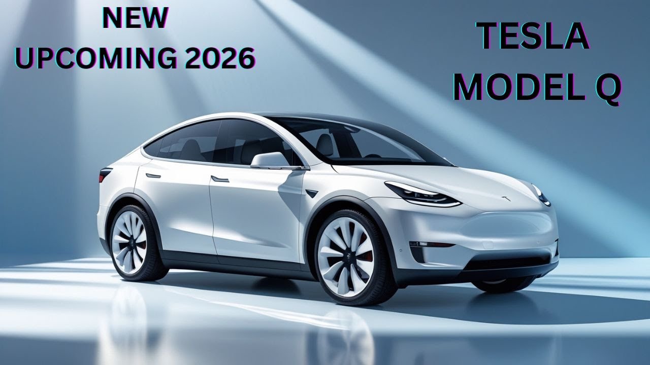 UPCOMING 2026 TESLA MODEL Q : TESLA'S $25,000 GAME-CHANGER REVEALED ...