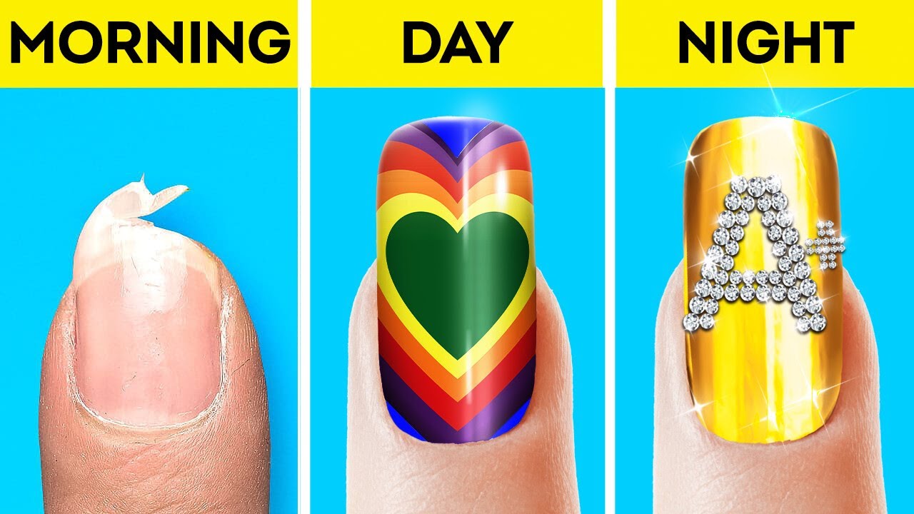 Genius Hacks and Stunning Designs for Your Perfect Manicure - YouTube