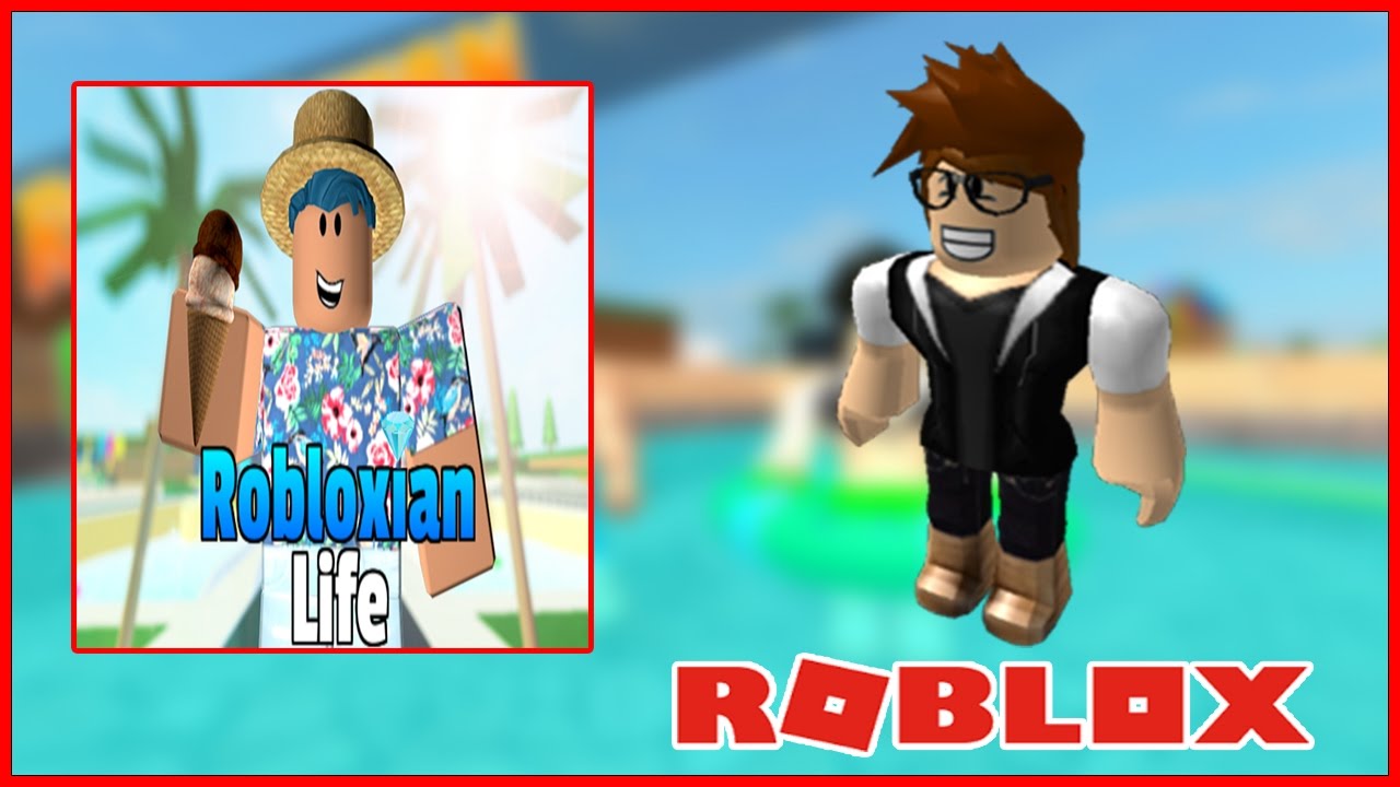 LIVING A LIFE OF A ROBLOXIAN !!! Robloxian Life - YouTube