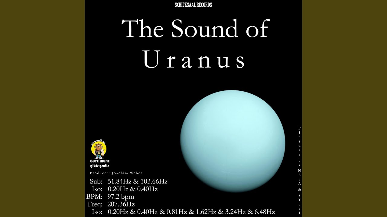 The Sound of Uranus (Sonifications, Solfeggio, Isochronic) (Long ...