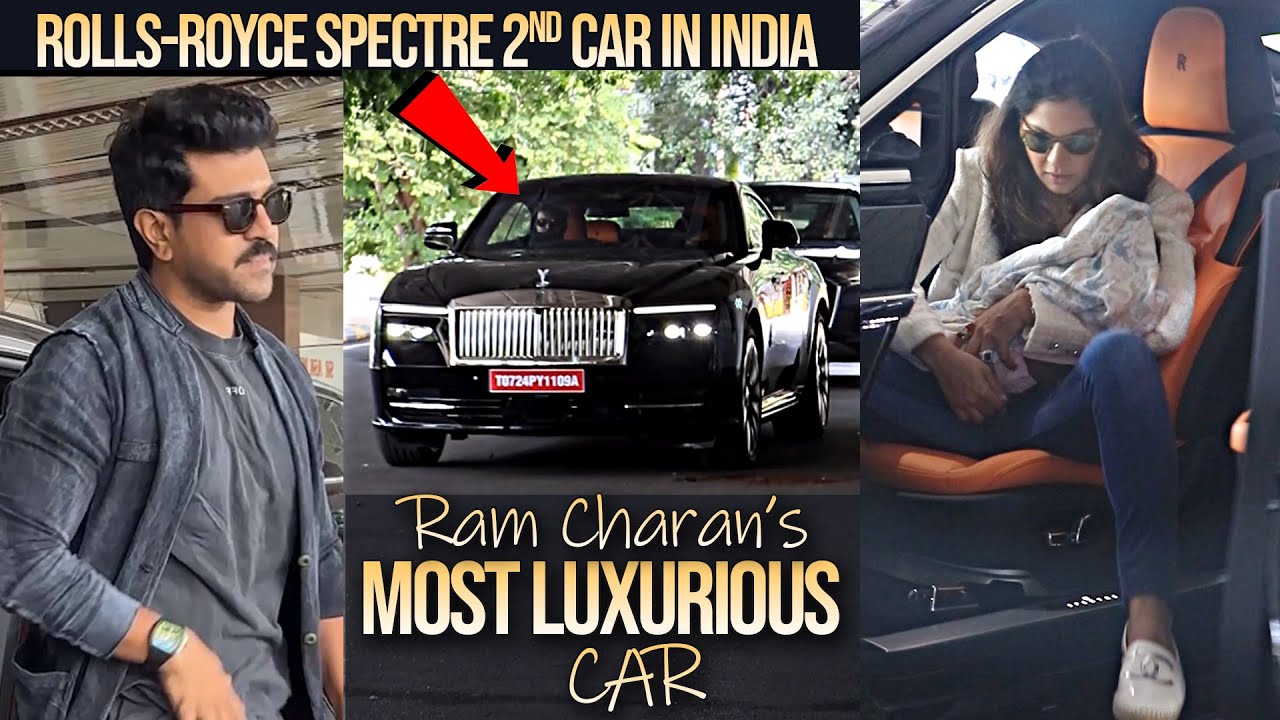 Ram Charan Luxurious Car | Rolls-Royce Spectre | Ram Charan Expensive ...