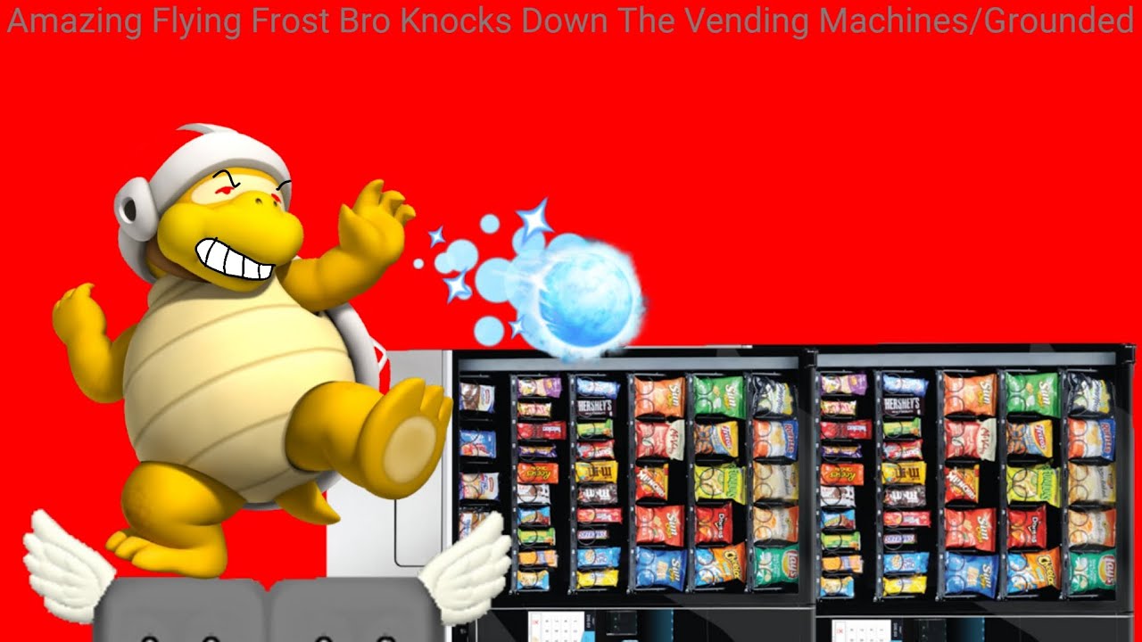 Amazing Flying Frost Bro Knocks Down The Vending Machines/Grounded ...