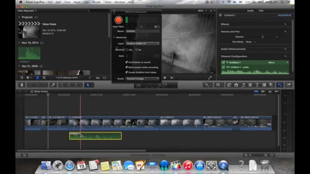 Voice Over Tutorial - YouTube
