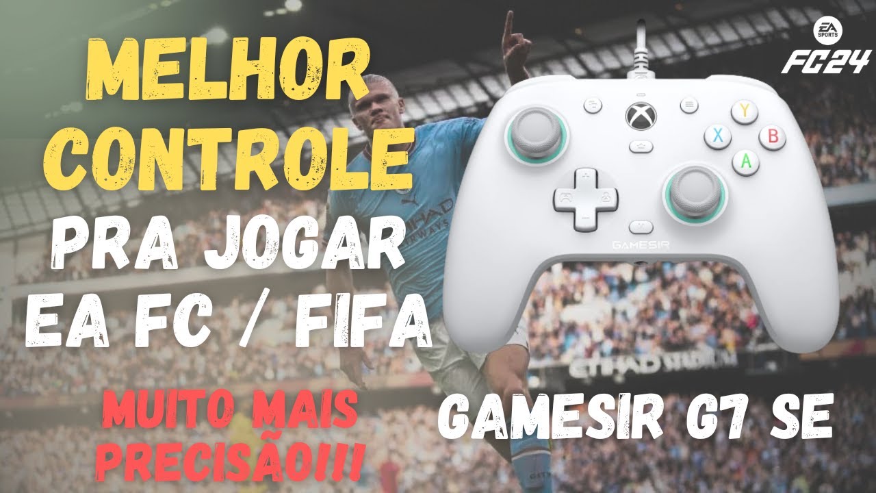 Esse é o melhor controle para jogar FC 24 ou FIFA | Gamesir G7 SE ...
