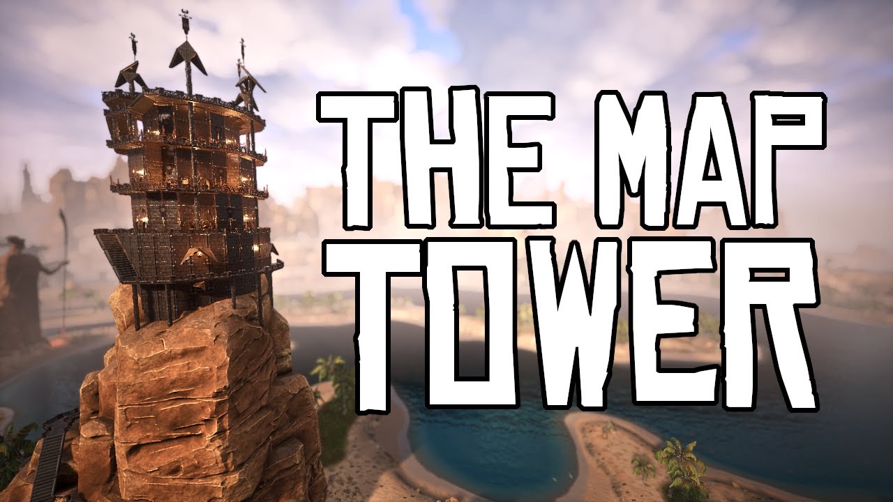 Conan Exiles: Map Tower Build Guide (Blood & Sand DLC) - YouTube