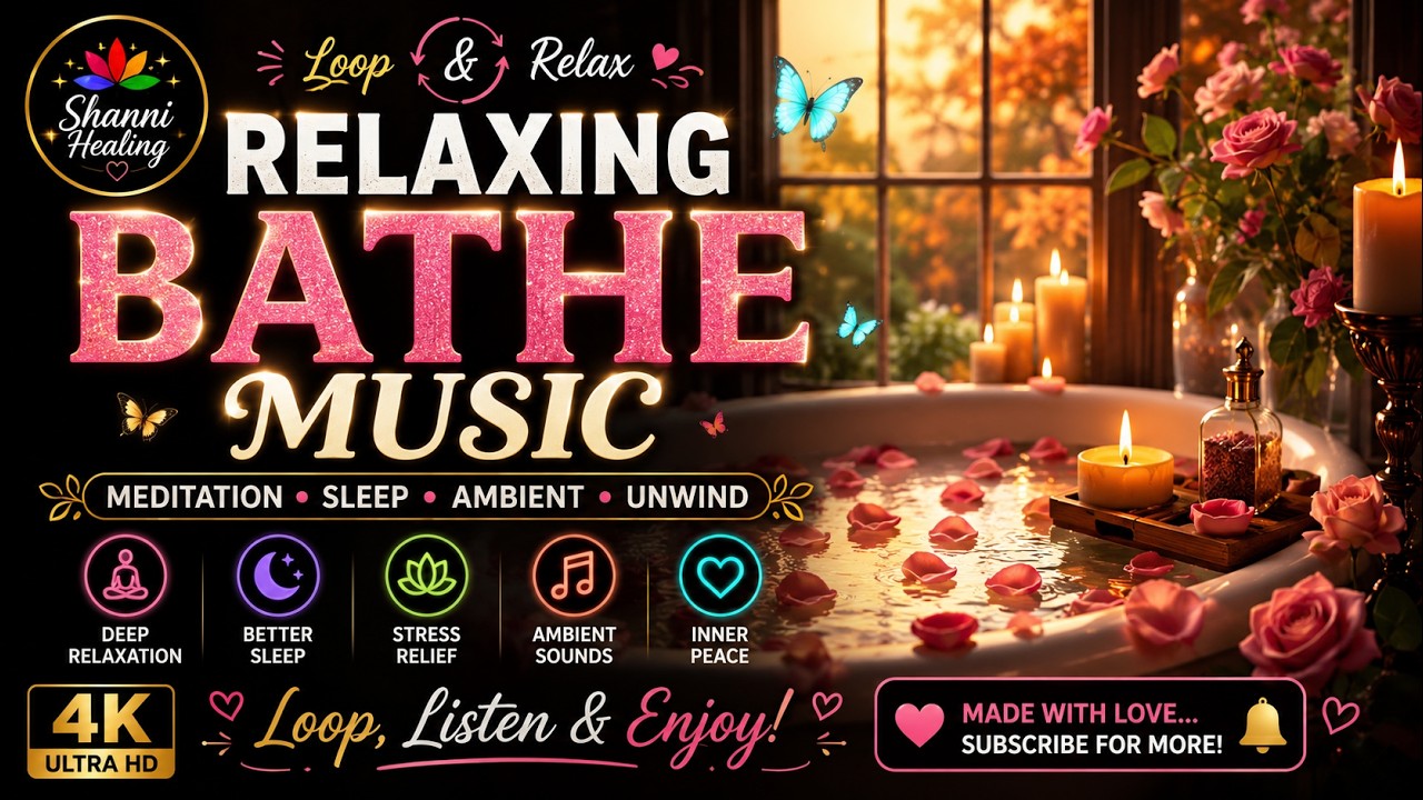Relaxing Bathe Music, Meditation, Sleep, Ambient Music - YouTube