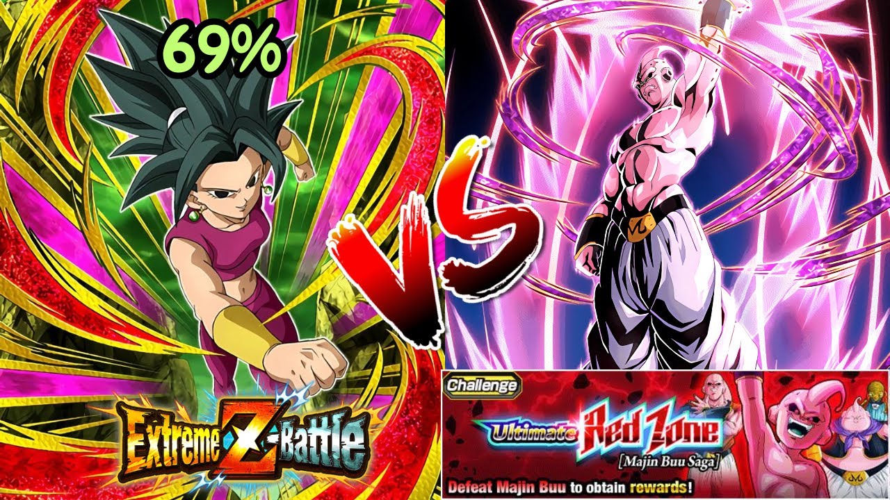 HOW GOOD IS 69% EZA STR KEFLA VS MAJIN BUU SAGA REDZONE STAGE 2 - YouTube