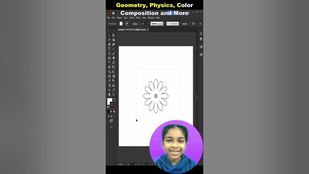 How to Create Blend Flower Design | Trisha SS Belman | belmans4kids ...
