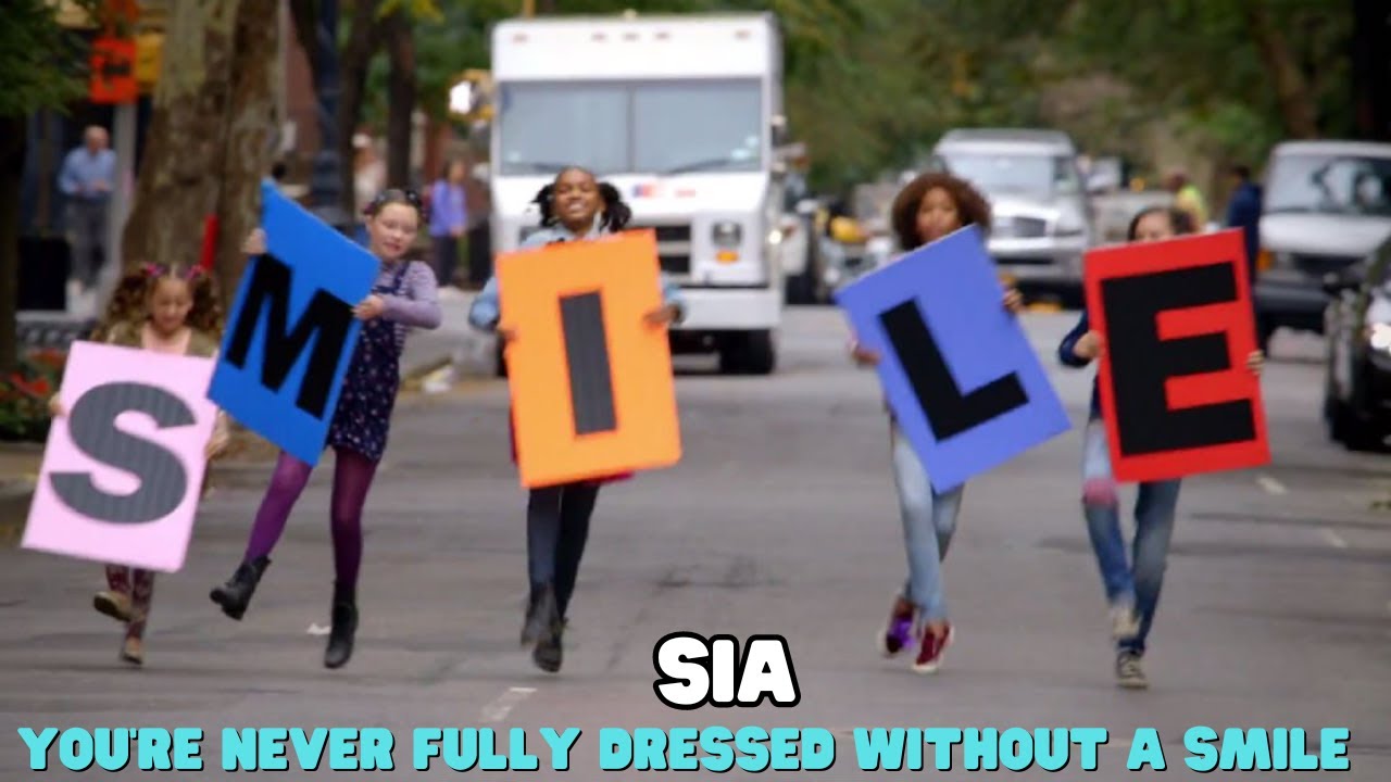 Sia - You're Never Fully Dressed Without A Smile - YouTube