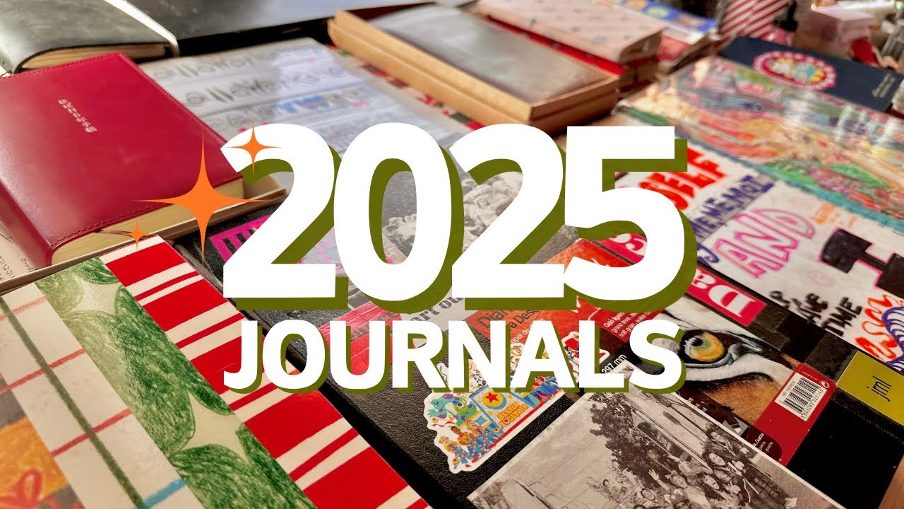 MY 2025 JOURNAL LINEUP! - YouTube