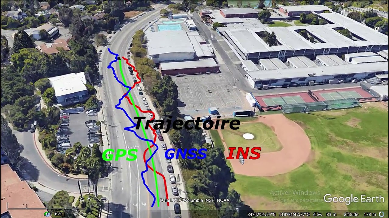 Car simulation (Google Earth Pro) - YouTube