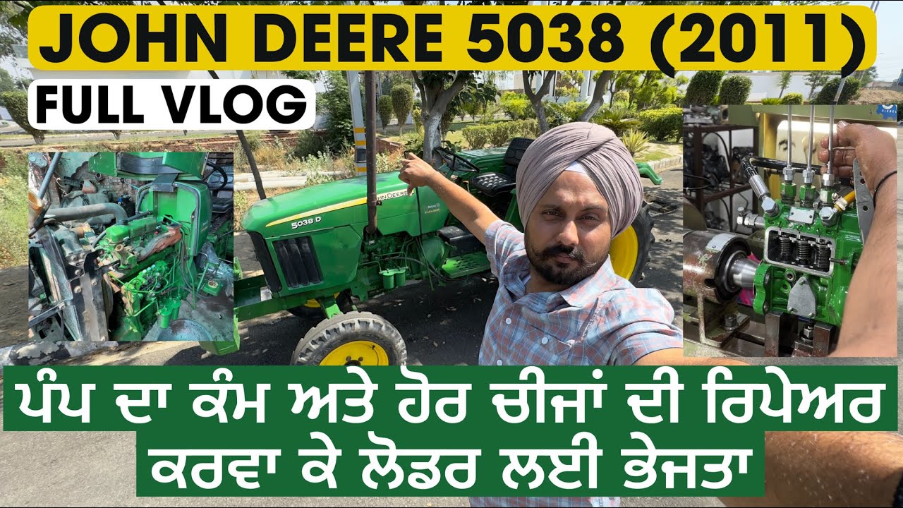 JOHN DEERE 5038 VLOG PRIME TRACTORS VLOG - YouTube