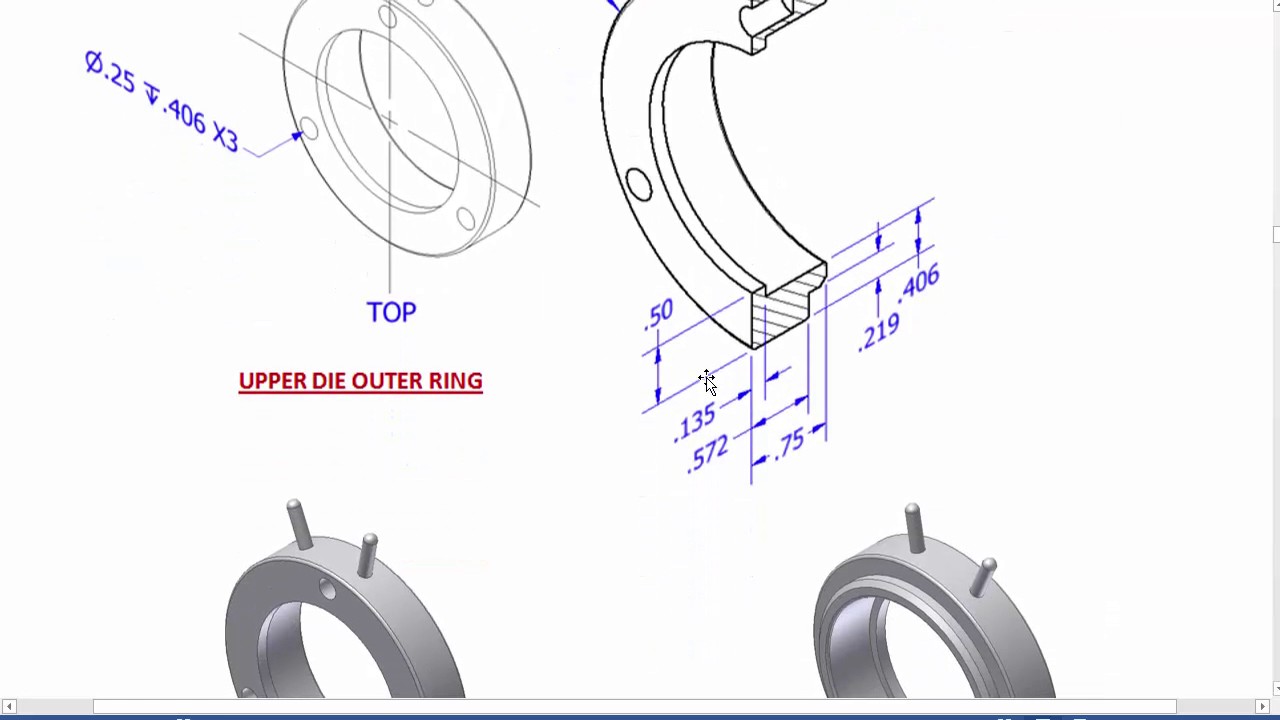 Upper Die Outer Ring Tutorial, Button Maker - YouTube