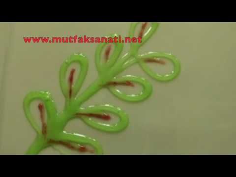 TABAK DEKORU ve SÜSLEMESİ ÖRNEK ÇİZİMLERİ - www.mutfaksanati.net