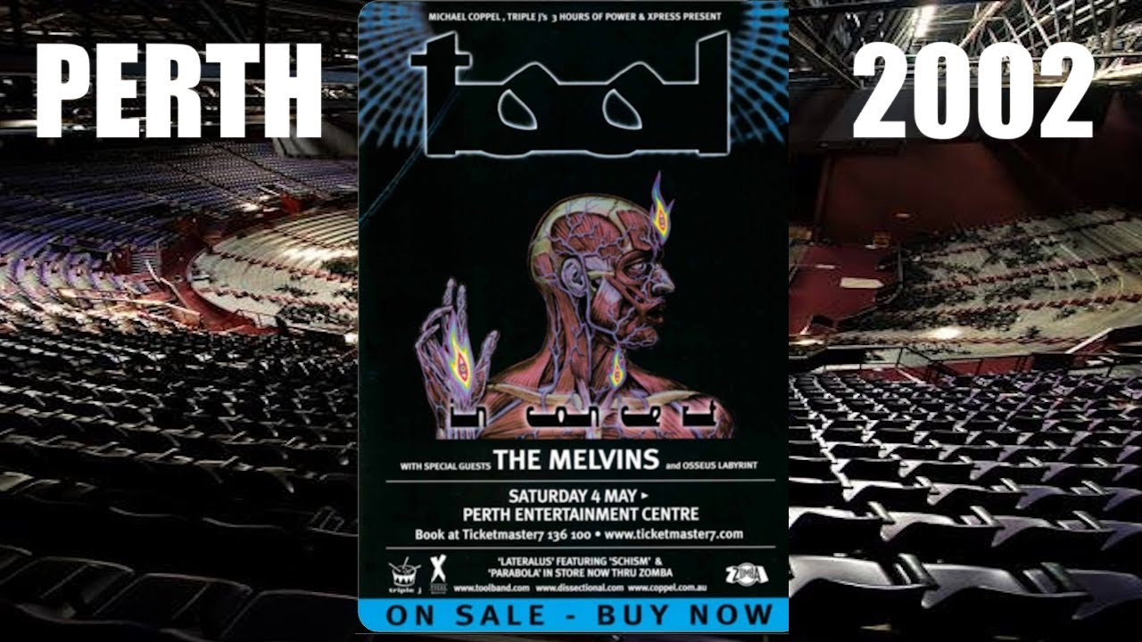 TOOL Perth 2002 - YouTube