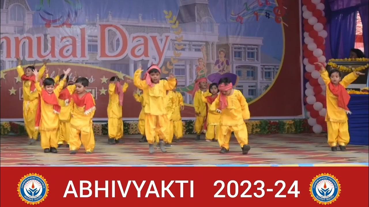 DANCE by GRADE PS-I on CHALAO NA NAINO SE BAAN |ABHIVYAKTI 23 DEC 2023 | CHANDRAHASINI ...