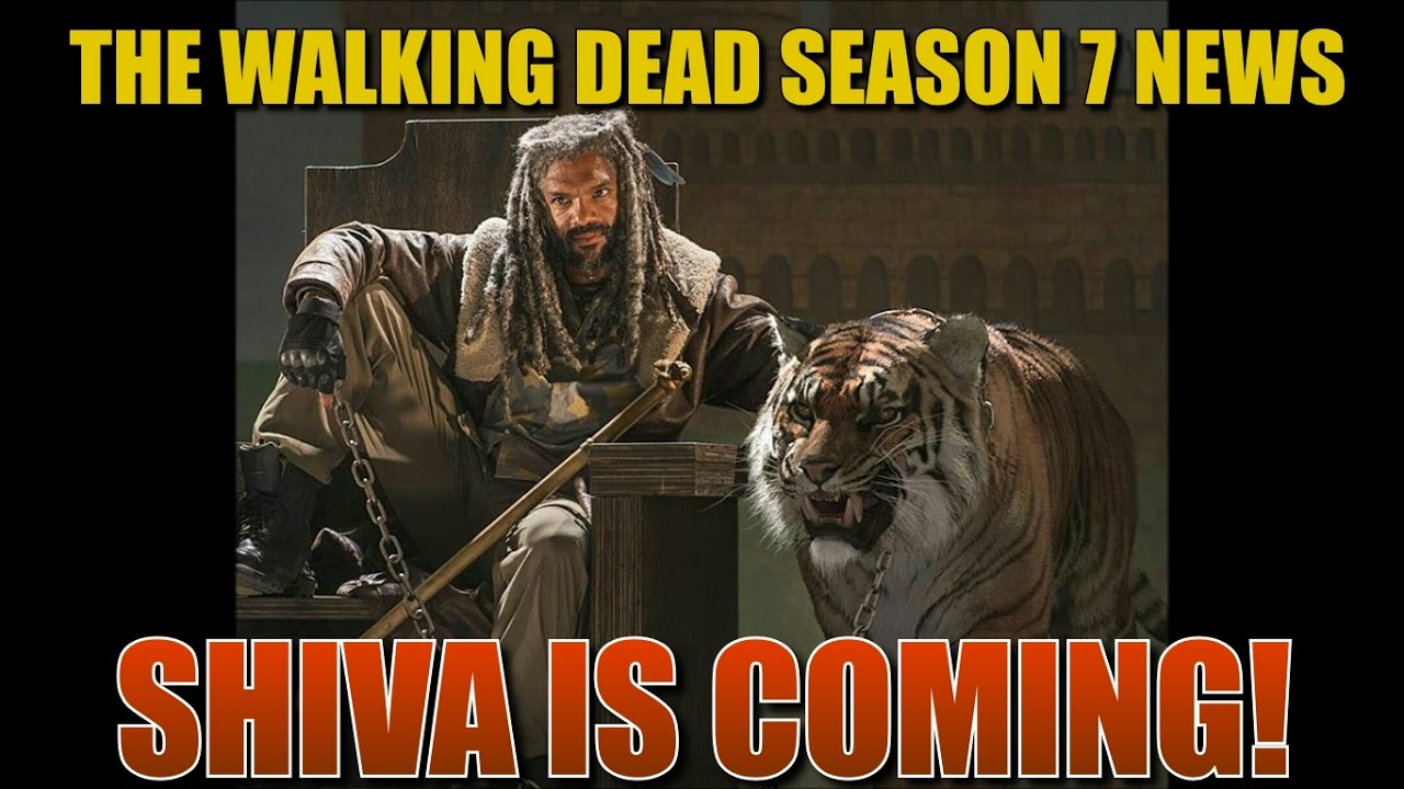 The Walking Dead Season 7 Shiva News Shiva Is Coming! - YouTube