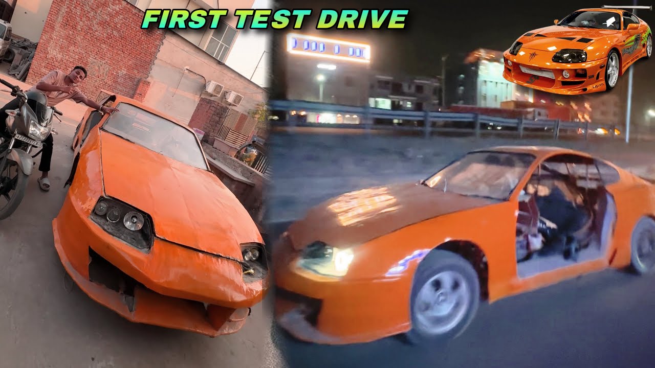 Finally our toyota supra mk4 get started and run on road | watch full ...