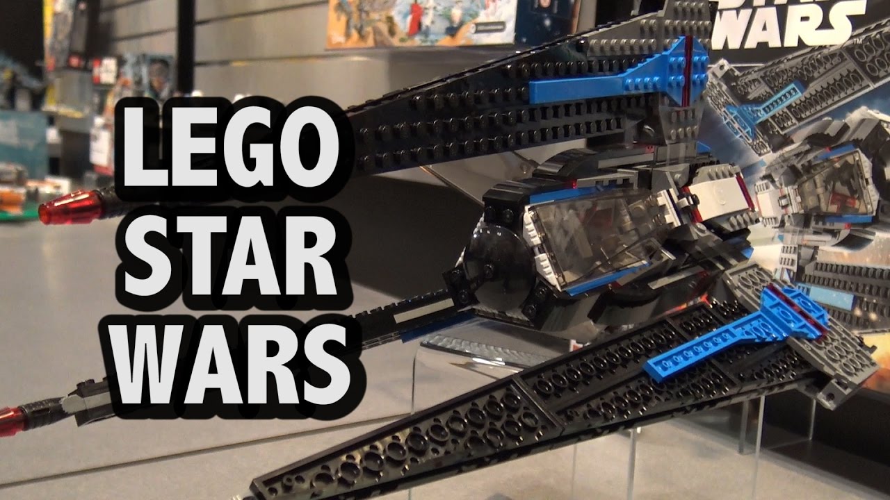 LEGO Star Wars Tracker I Ship Set 75185 | New York Toy Fair - YouTube