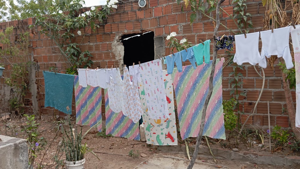 DIA DE LAVAR AS ROUPAS DO BEBÊ ARCO-ÍRIS 🌈 - YouTube