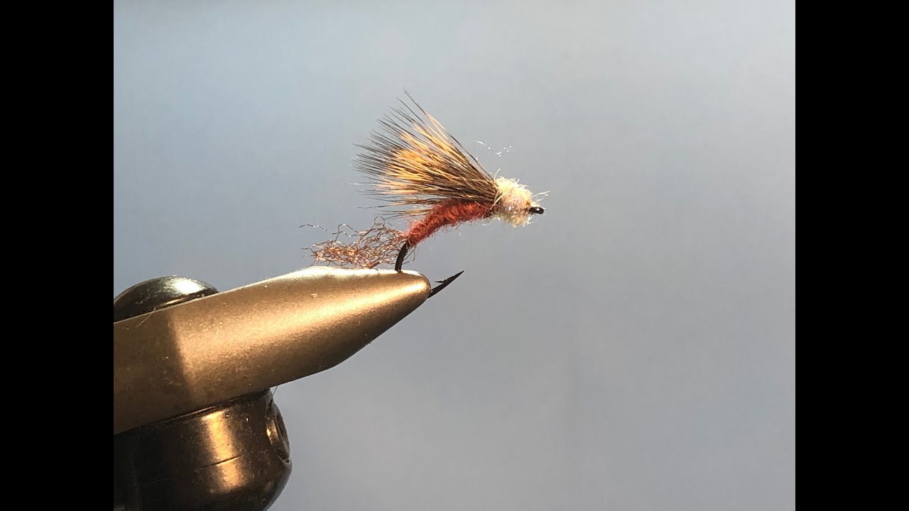 Slate Drake Hair Wing Emerger - YouTube