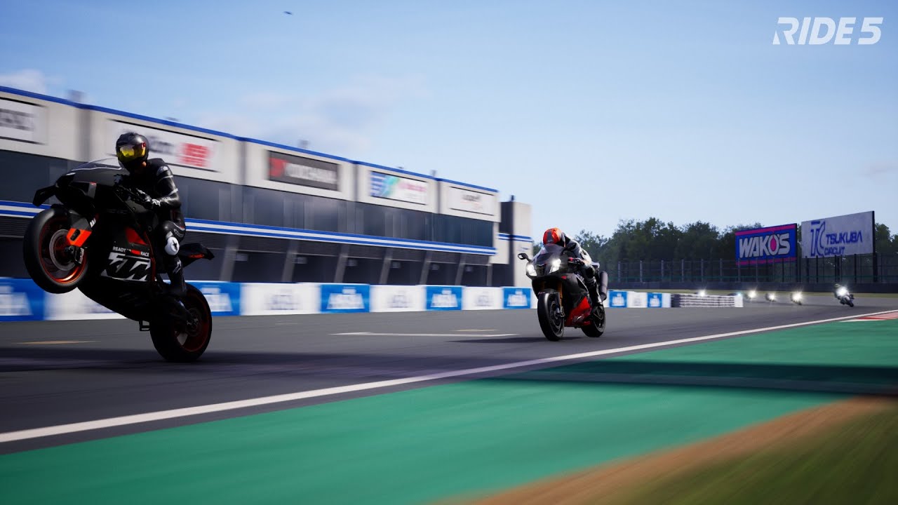 Ride 5 - KTM RC8 - Tsukuba Circuit (Hard Difficulty) - YouTube