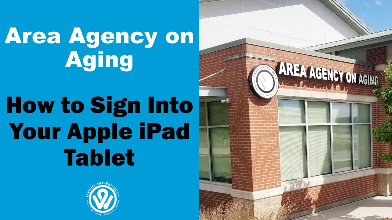How to Sign Into Your Apple iPad Tablet - YouTube